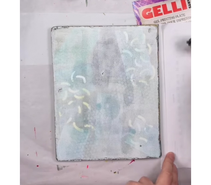 ג'לי פלייט העברת תמונה להדפס GELLI PLATE - רעיונות ליצירה - ארט דיפו